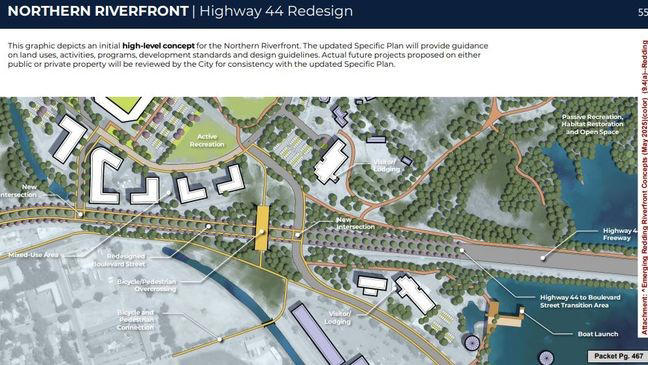 Redding's Riverfront plan evolves with community input, draft preparation moves forward