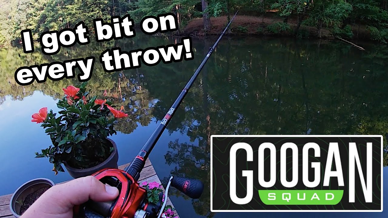 Googan Squad Lures Catch Tons of Fish in New Pond! (Louisiana Bass Fishing)