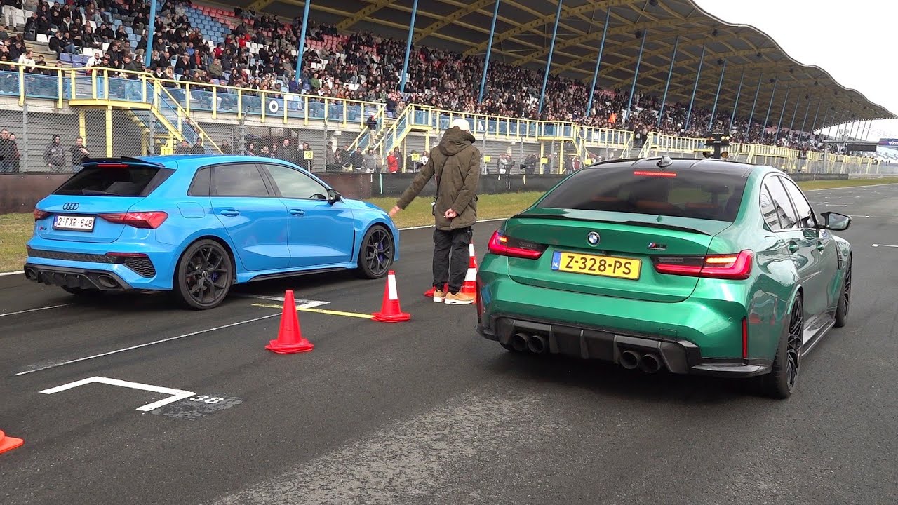 Modified Cars Drag Racing – M5 Comp vs RS3 vs Plaid vs 800HP X3M vs GT3 ...