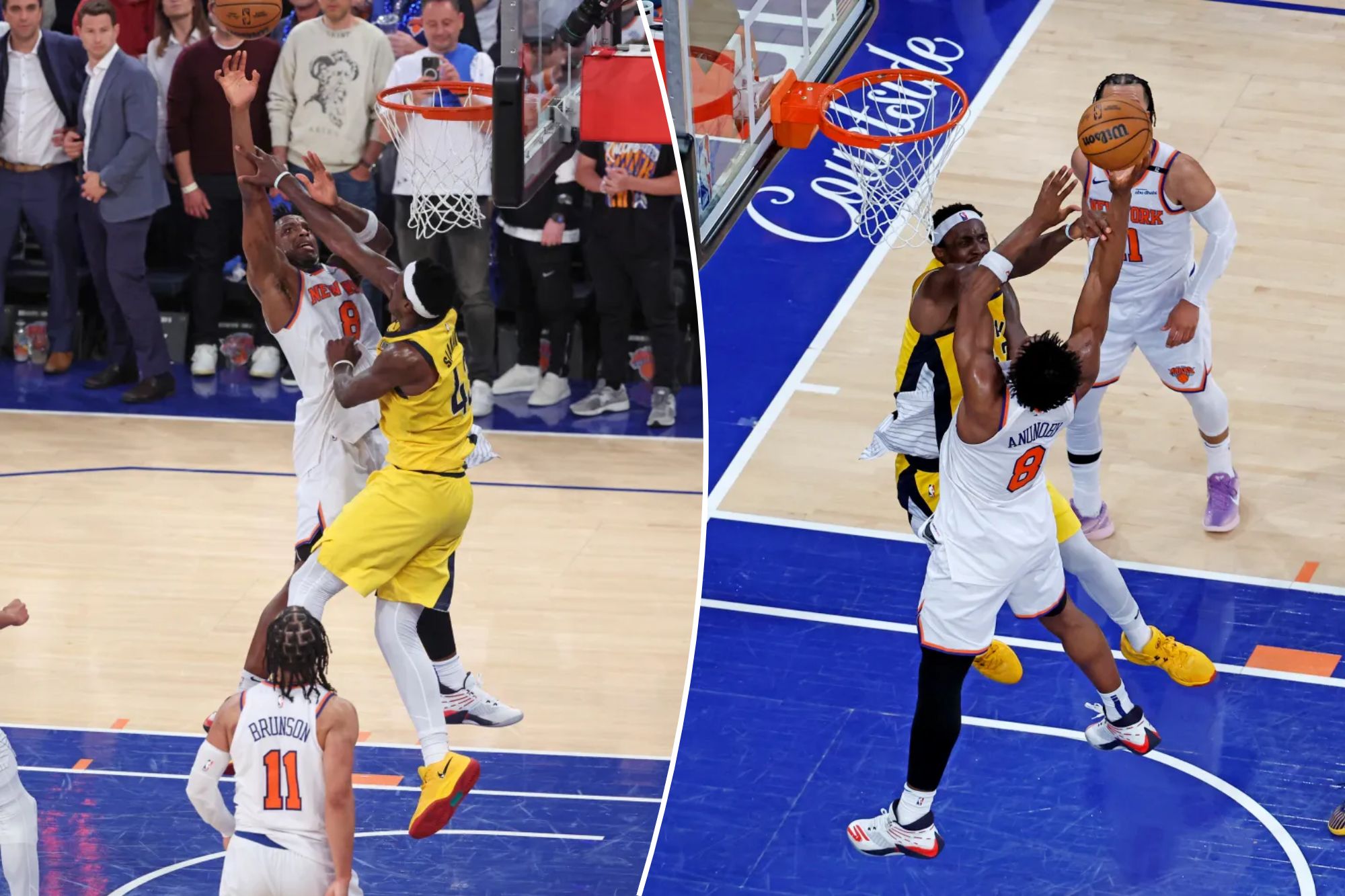 The controversial call that set up Knicks for devastation in Game 1 ...