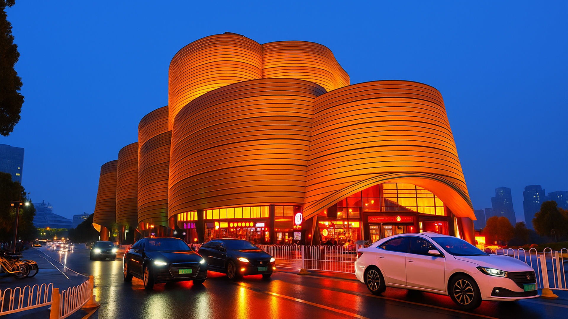 The Wanda Mall building in China that amazed American designers