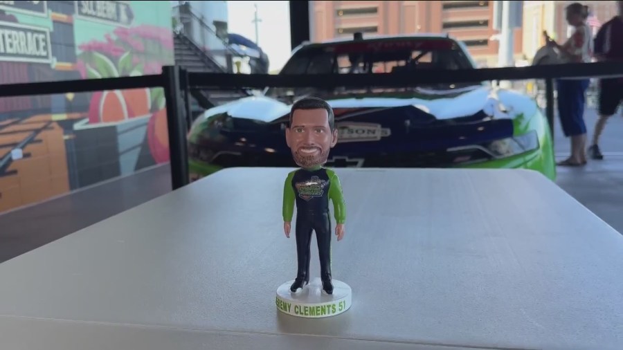 Jeremy Clements meets with fans at Fifth Third Park