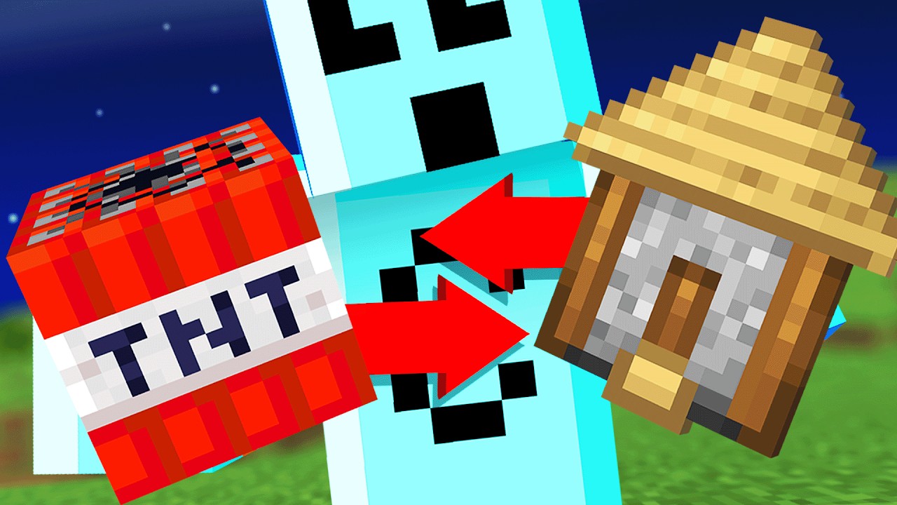 Minecraft but I combine items that shouldn't mix