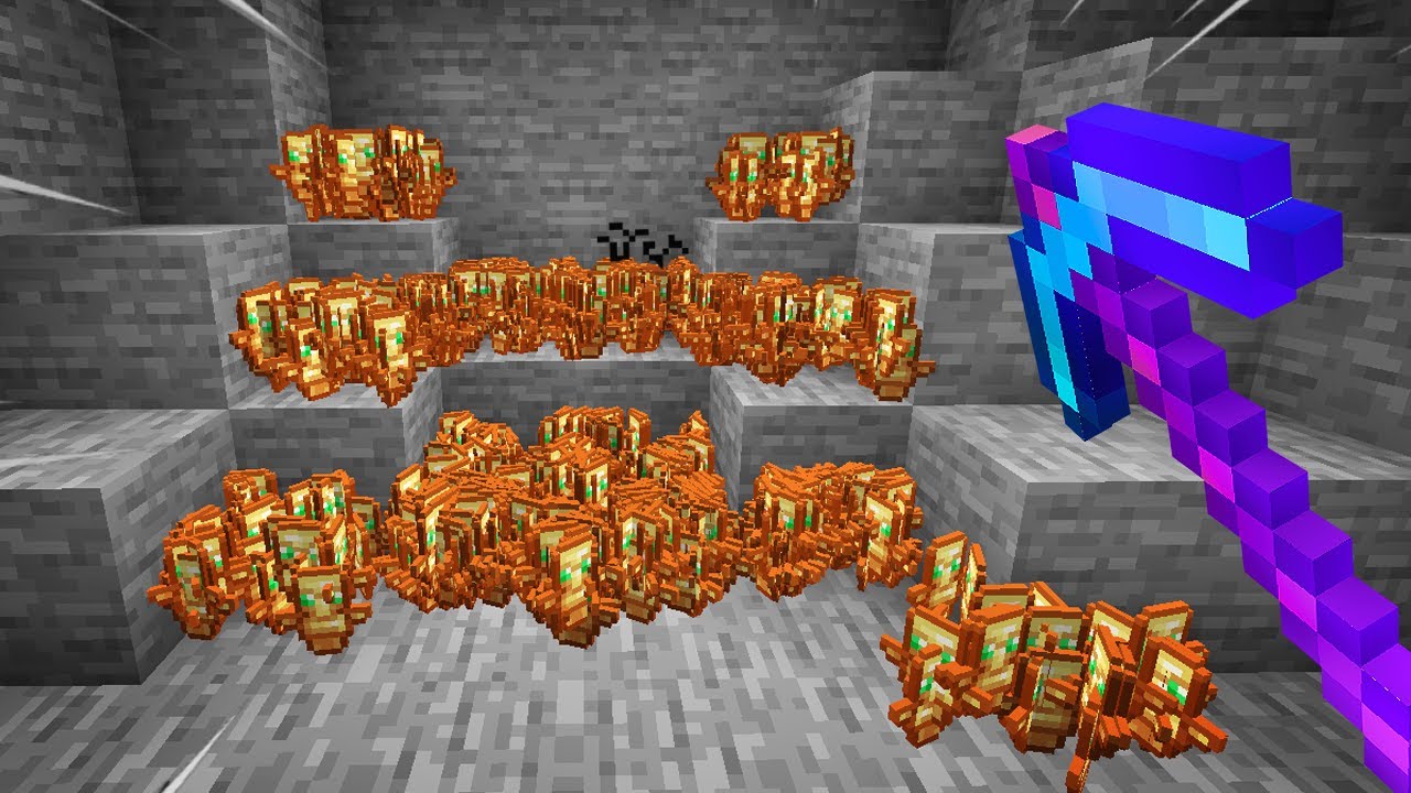 When Minecraft item drops are random and multiply wildly
