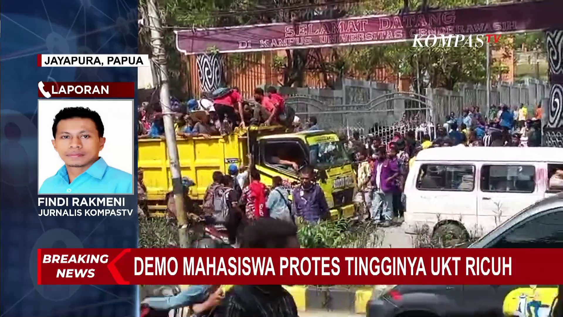 Kronologi Mahasiswa & Polisi Ricuh saat Demo Protes Tingginya UKT di ...