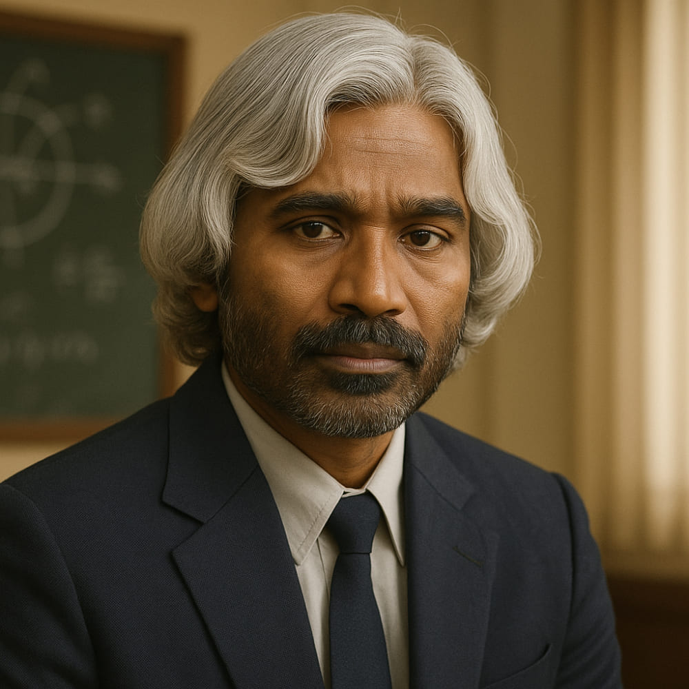 AI reimagines Dhanush as former President of India Dr APJ Abdul Kalam ...