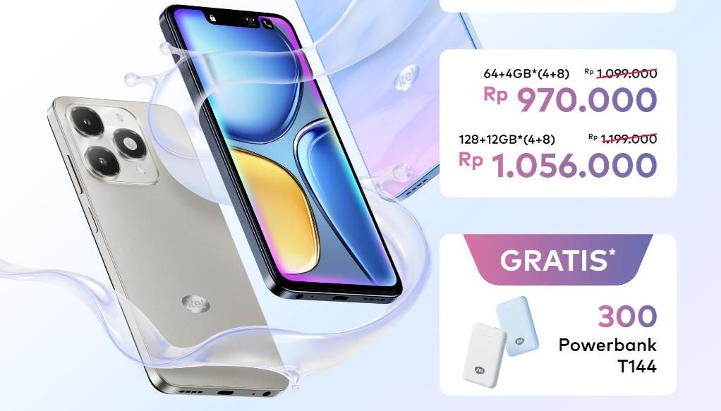 Super Brand Day Sale, itel Indonesia Diskon HP Sampai 70 Persen