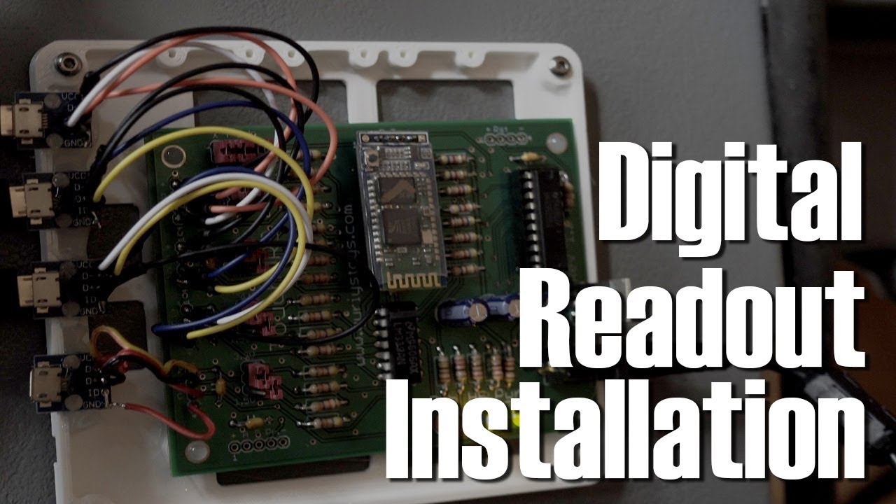 Installing a TouchDRO on the Rockwell