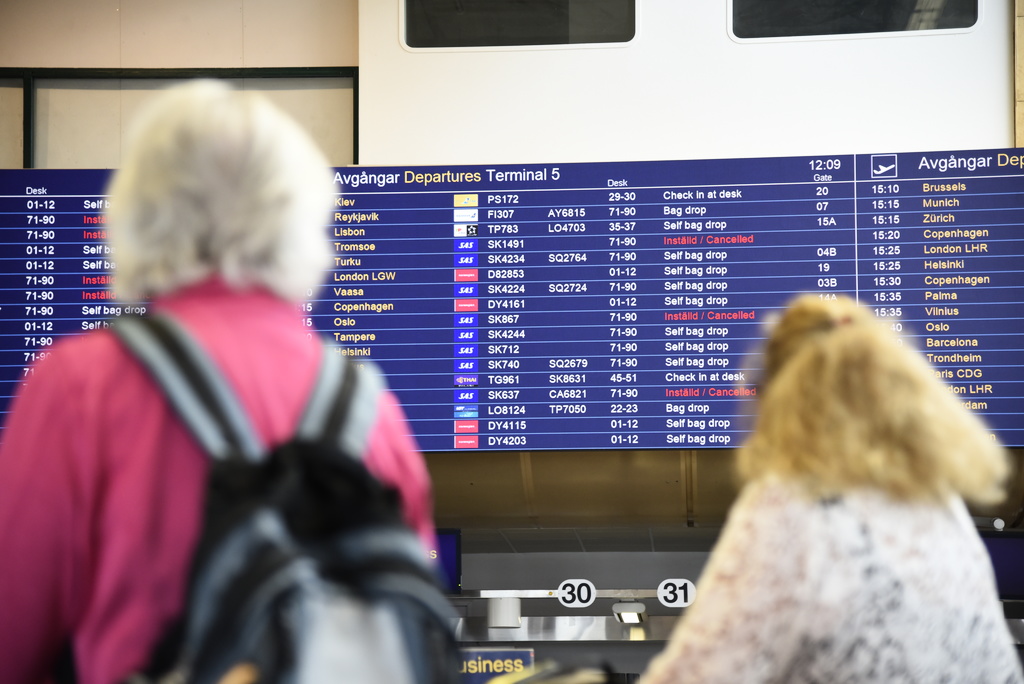 Här är flygvarslet – alla bolag som drabbas