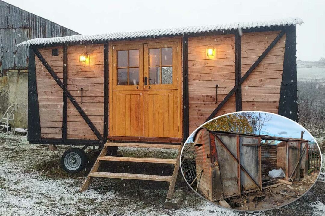 Un wagon de chemin de fer transformé en Tiny House pleine de charme… pour 40 000