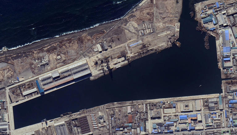 North Korean ship damaged on launch in blow to Kim's navy ambitions