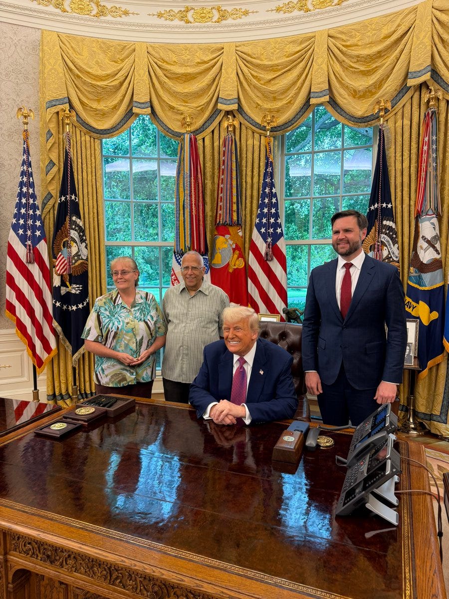 Trump, Vance meet with Pope Leo's Florida brother, 'a major MAGA fan ...