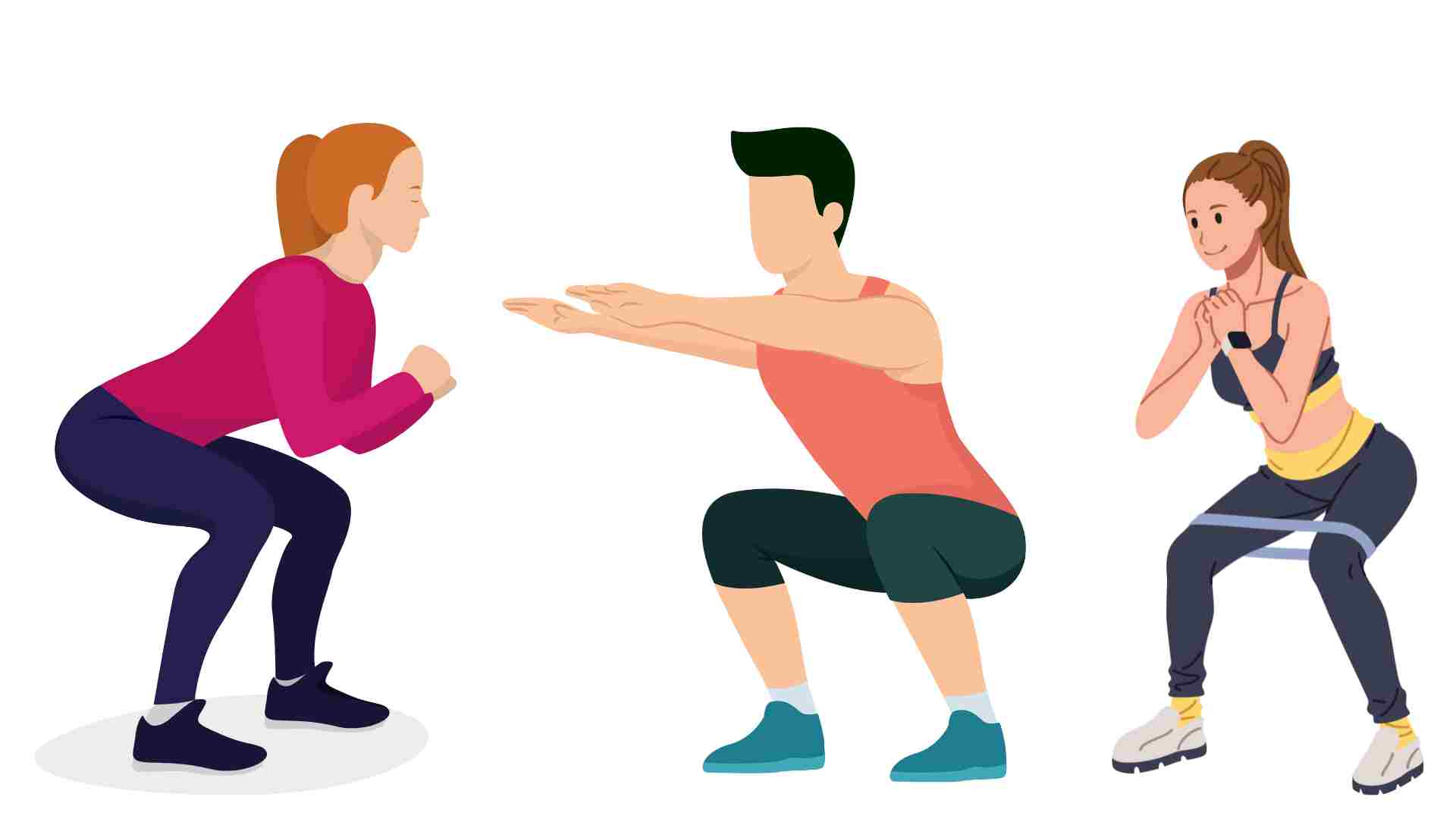 Thay đổi trên cơ thể khi tập squat thường xuyên