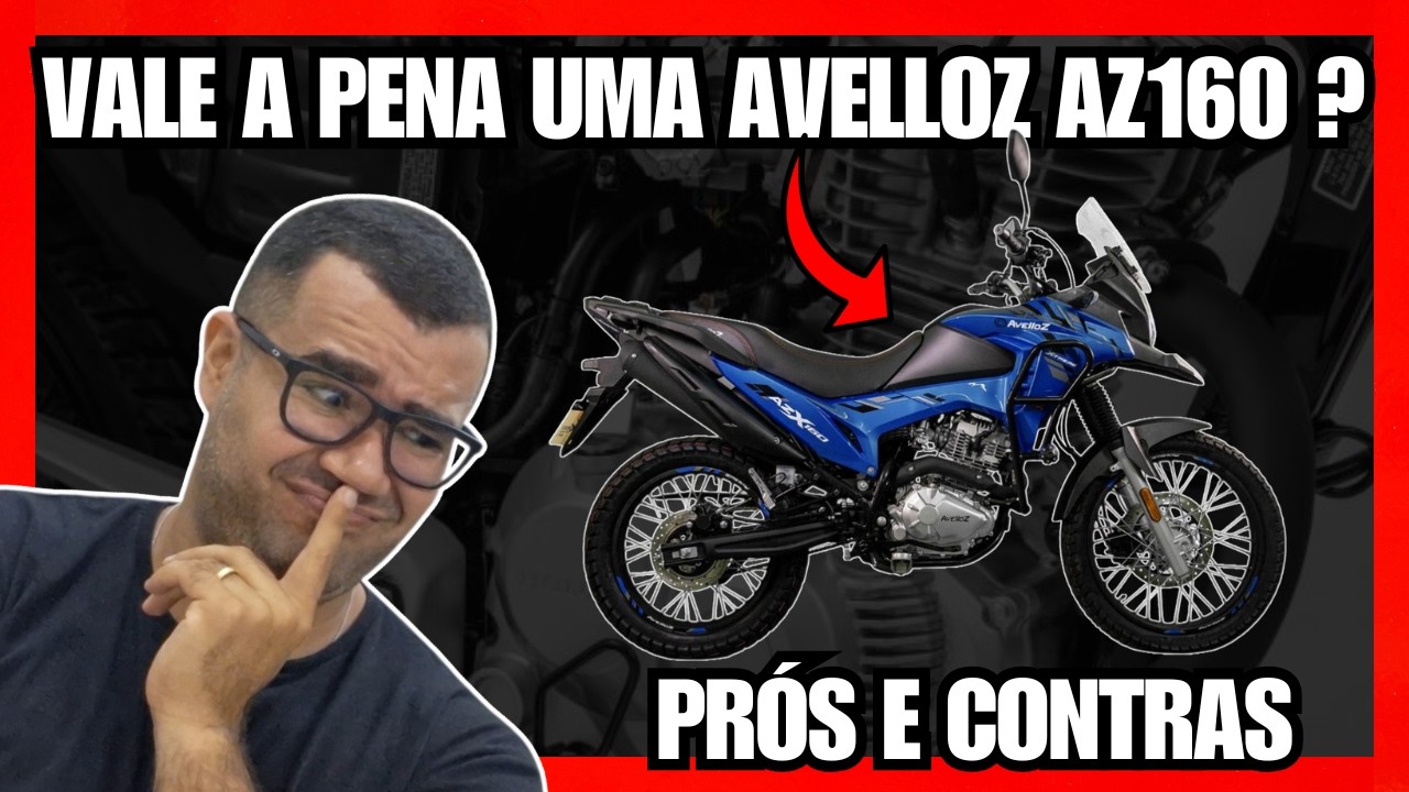 Avelloz AZ160 Xtreme Preço, Ficha Técnica, Consumo e Peças de Reposição