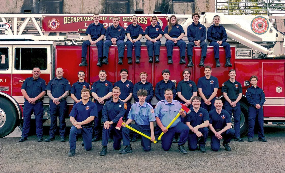 After 240 hours of training, Drew Mottau joins Avon’s fire crew