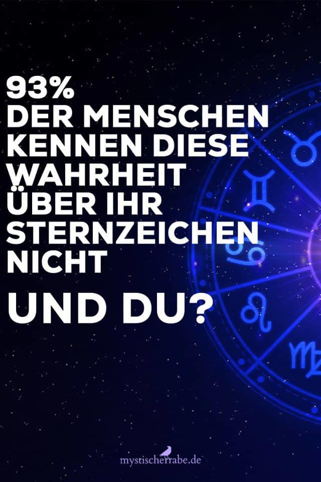 93% der Menschen kennen diese Wahrheit über ihr Sternzeichen nicht. Und du?
