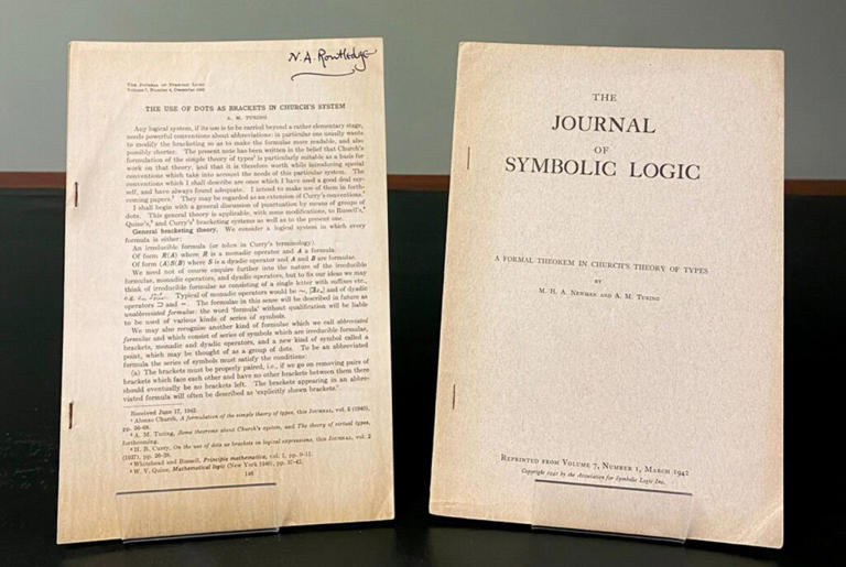 Alan Turing papers found in loft to fetch £150K after near-shredding