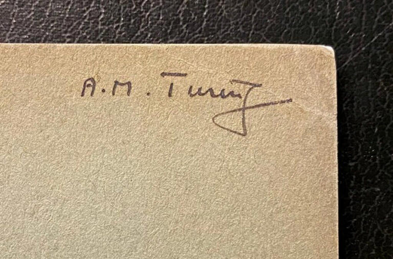 Alan Turing papers found in loft to fetch £150K after near-shredding