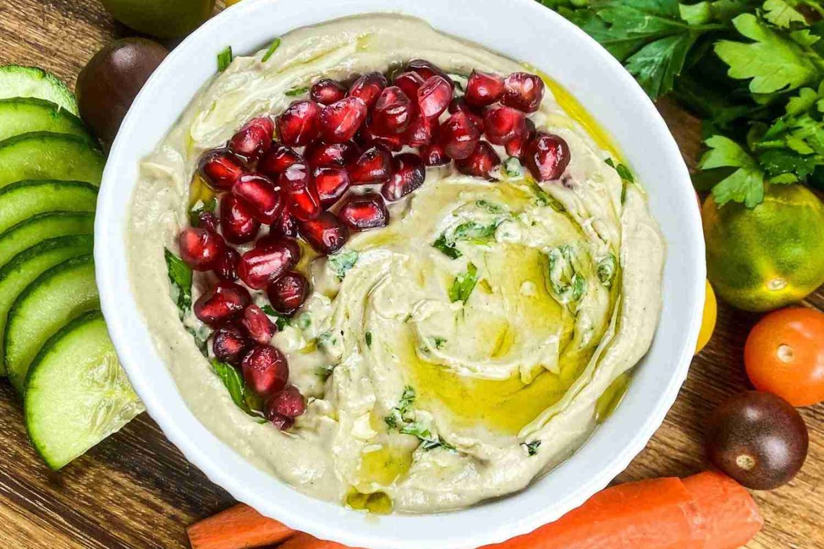 Roasted Eggplant Baba Ganoush