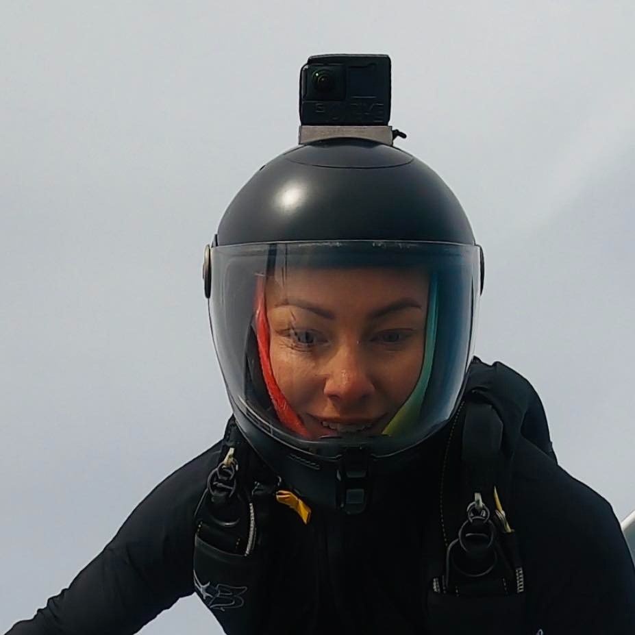 Skydiver Jade fell 15,500ft after relationship ended