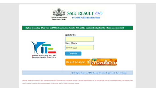 Kerala DHSE Plus 2 Result 2025 Live: Kerala 12th HSE results out ...