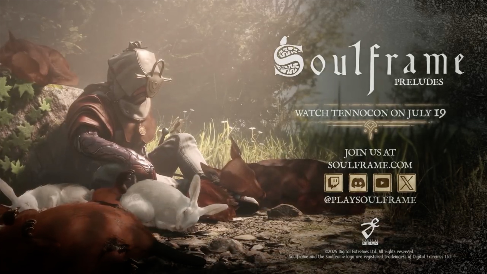 Soulframe Official Preludes Gameplay Spotlight Trailer