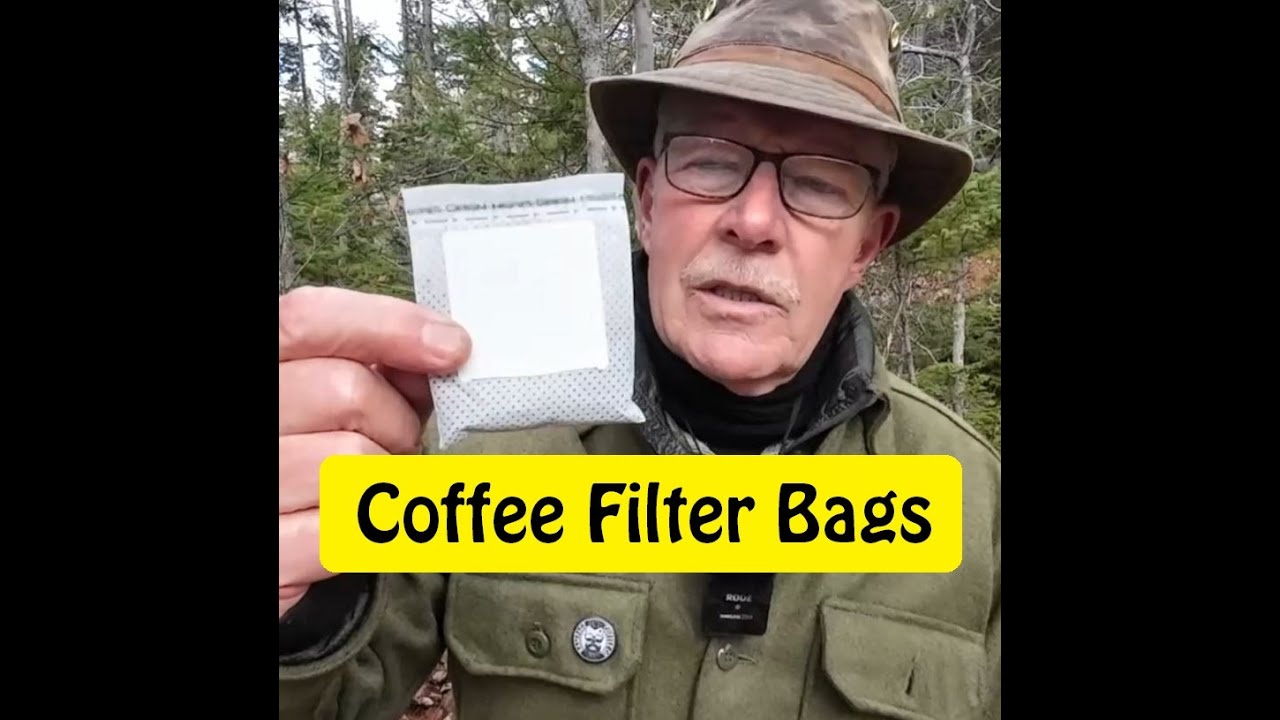 Coffee Filter Bags - The Easiest Way to Make Good Coffee in the Woods