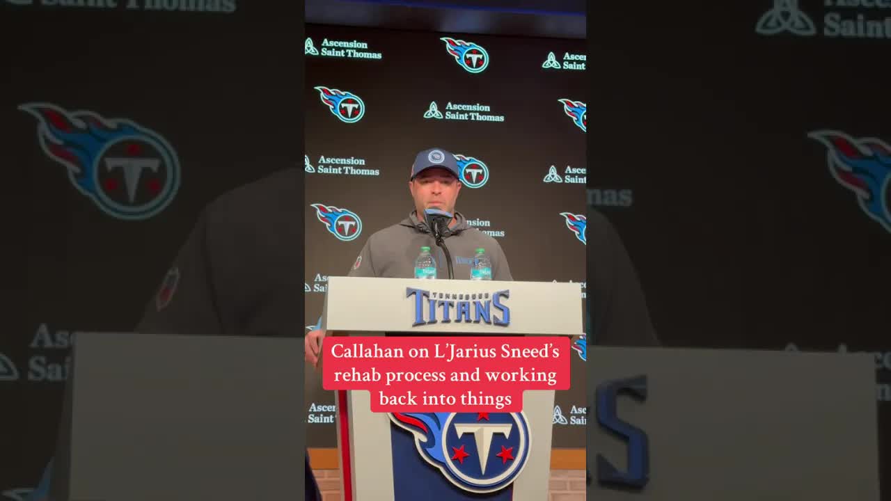 #Titans CB L’Jarius Sneed is making good progress with his rehab. #tennesseetitans #atozsports #nfl