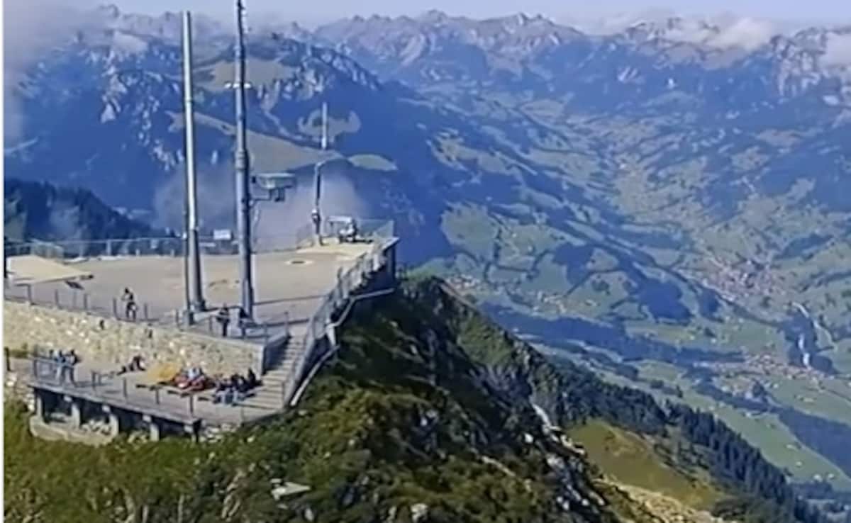 Watch: Ascending The World's Longest Stairway In Switzerland With ...
