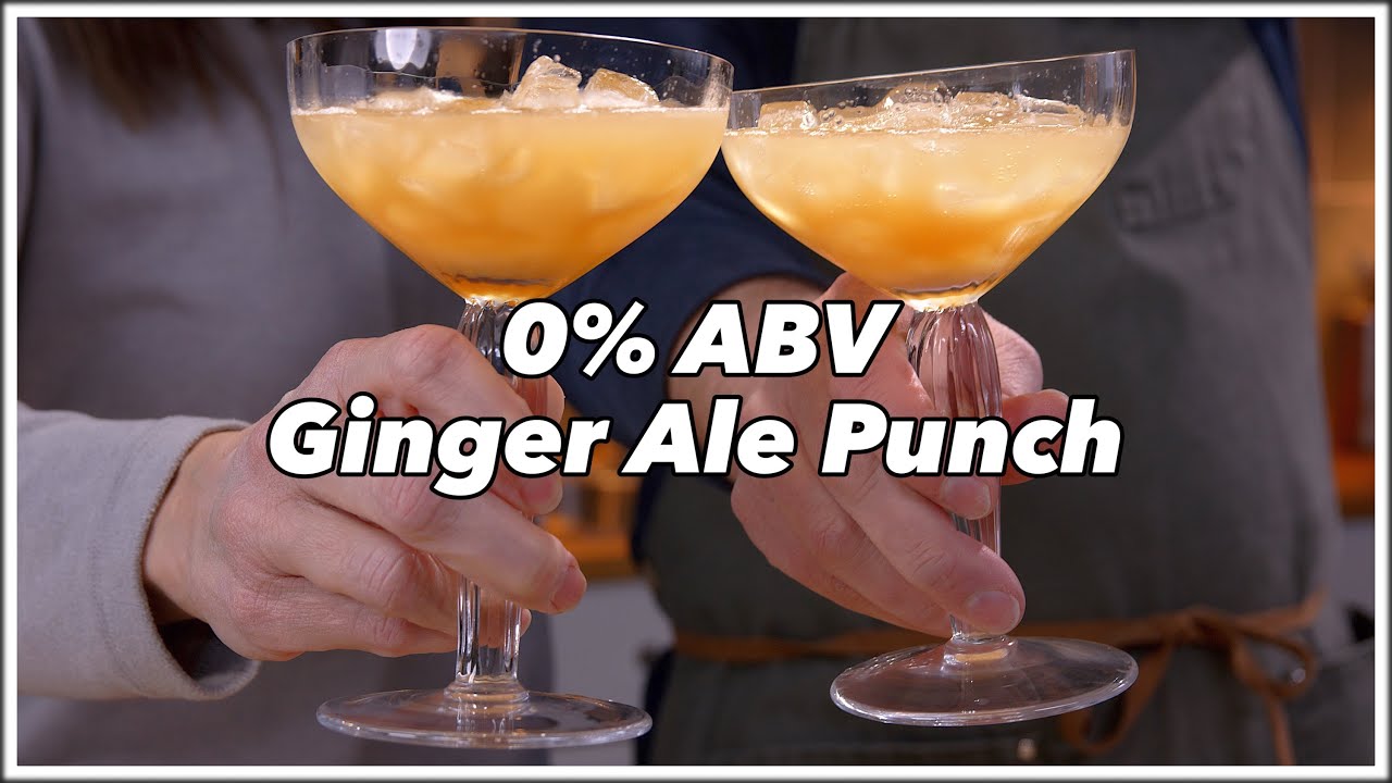 Ginger Ale Punch 0% ABV - Cocktails After Dark