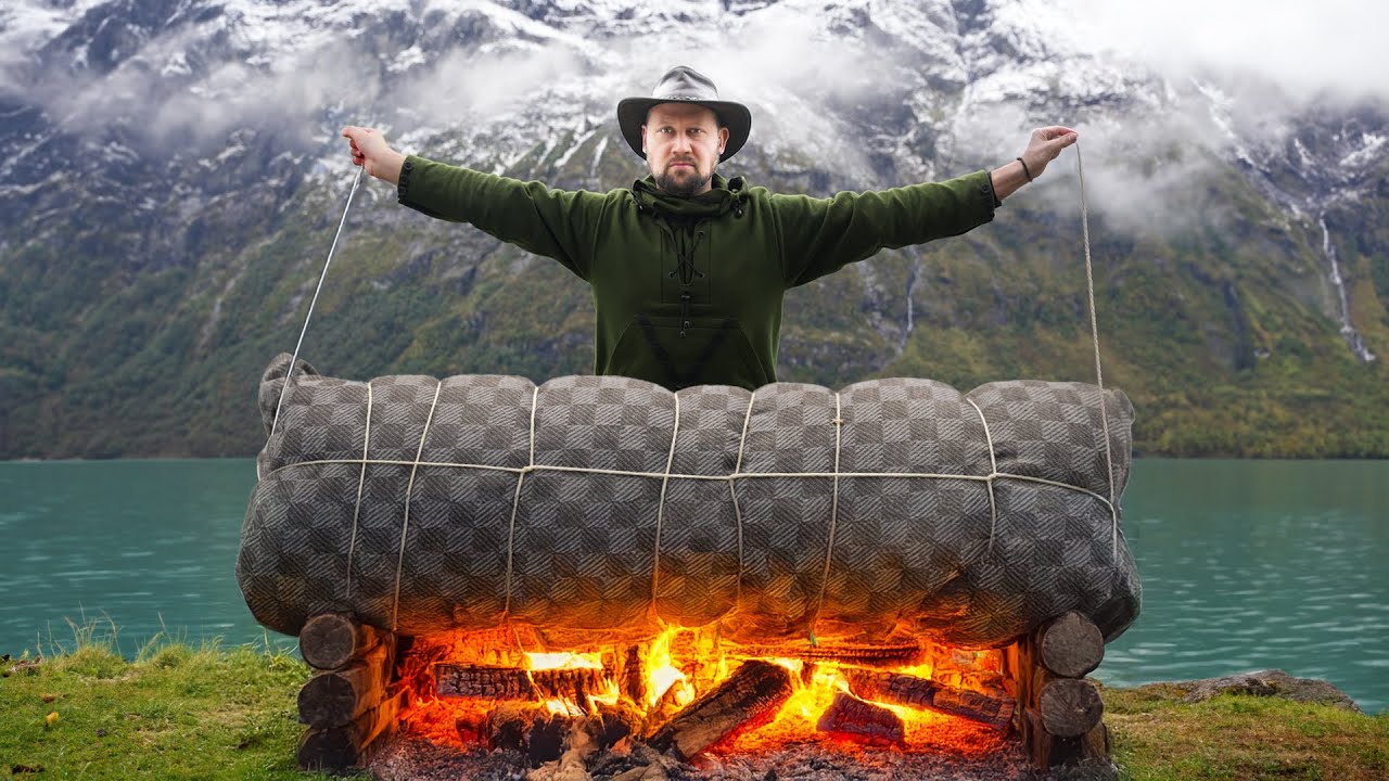 Whole Fillet Wrapped in Cloth and Grilled in Fire