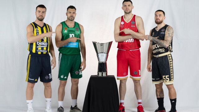 Final Four 2025: "Διψασμένοι" για κούπα οι αρχηγοί των ομάδων!