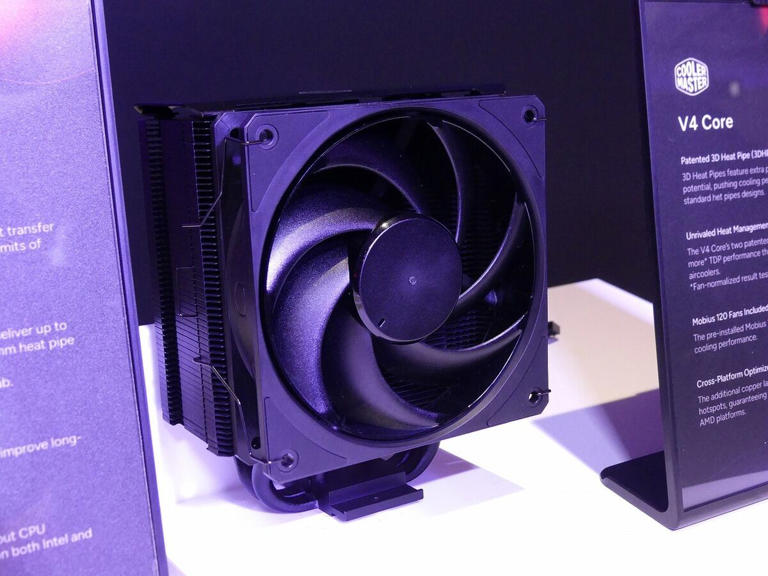 COMPUTEX TAIPEI 2025 - Cooler Masterがアルミ製ブレードの4,000rpmファンなどを披露