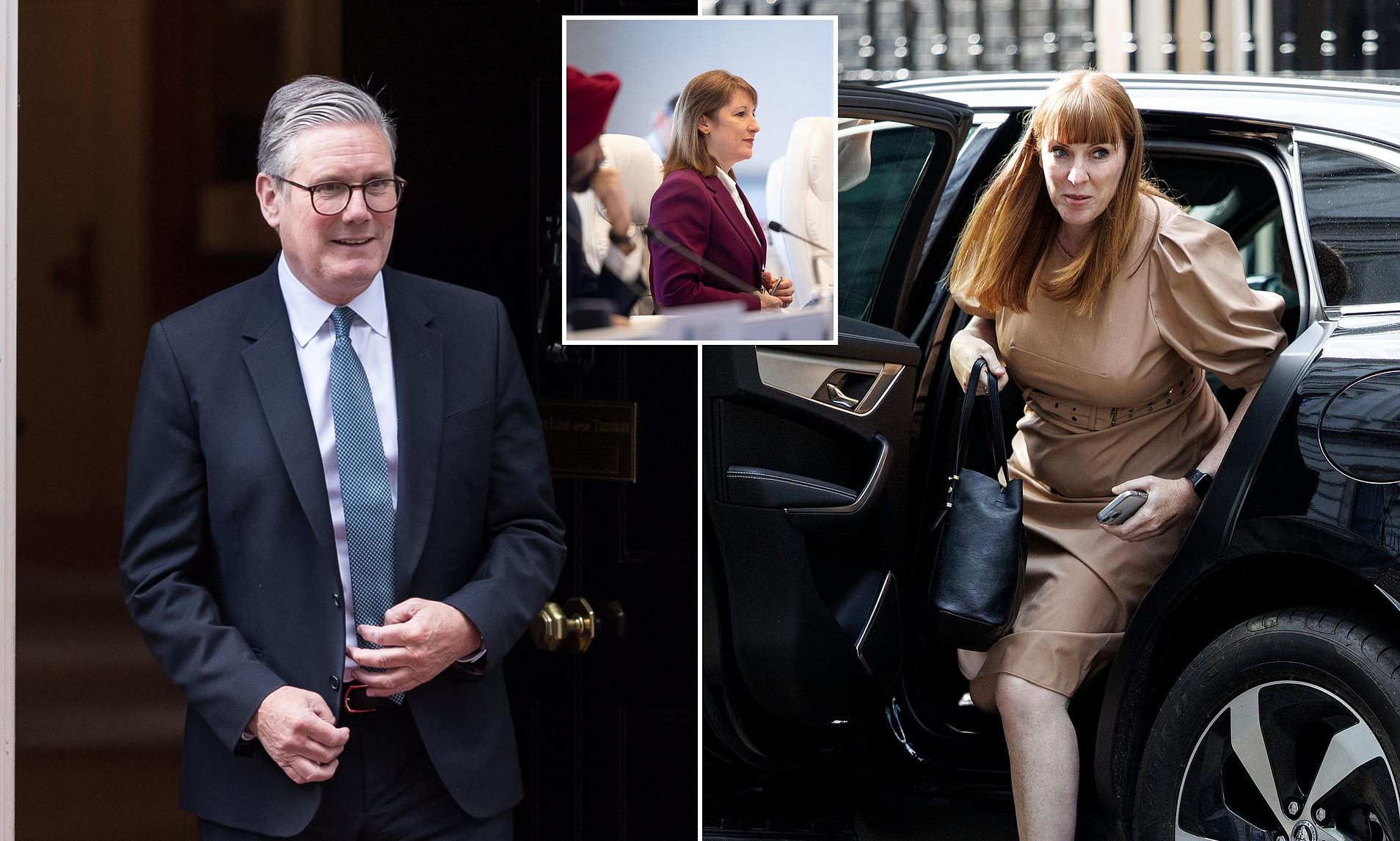 Angela Rayner 'jockeying to take over from failing Starmer' as he ...