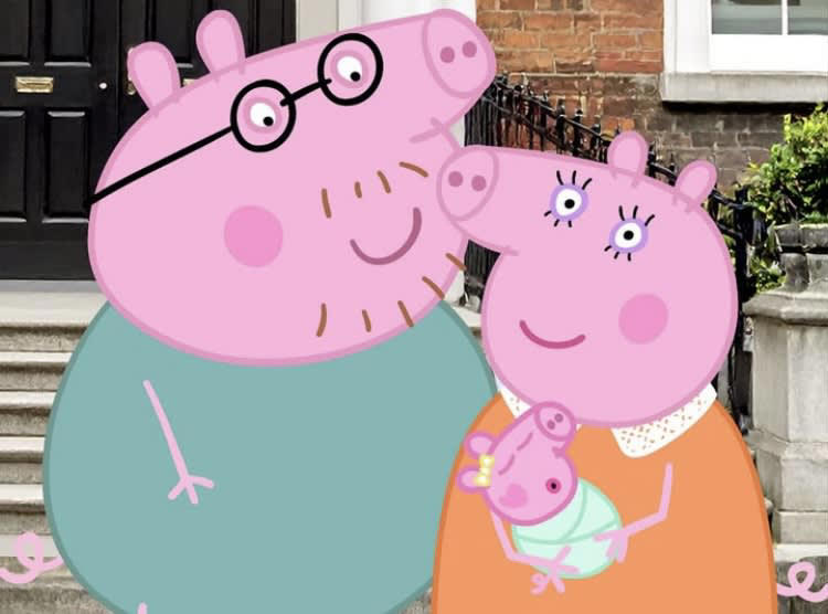 Quick Facts On Evie Pig: Peppa Pig's Baby Sister Born at Royal Hospital ...