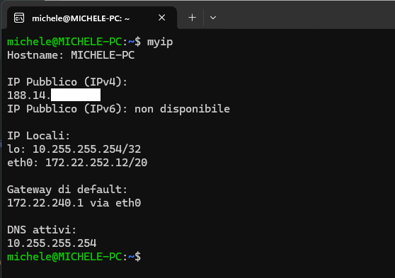 MyIP, un alias per trovare gli indirizzi IP su Linux e Windows