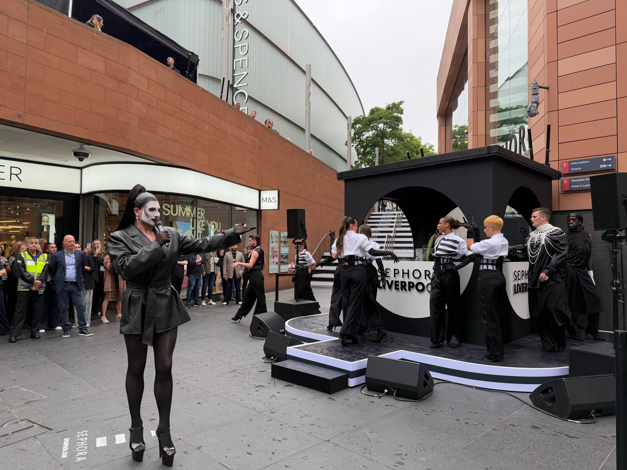 Sephora Liverpool: Danny Beard and Billie Clements lead grand opening