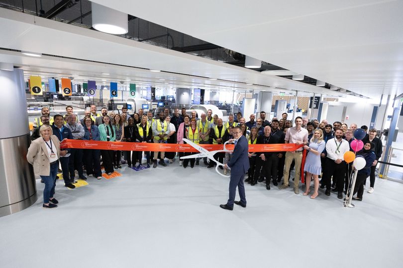 Manchester Airport unveils Terminal 2's new security hall with big ...