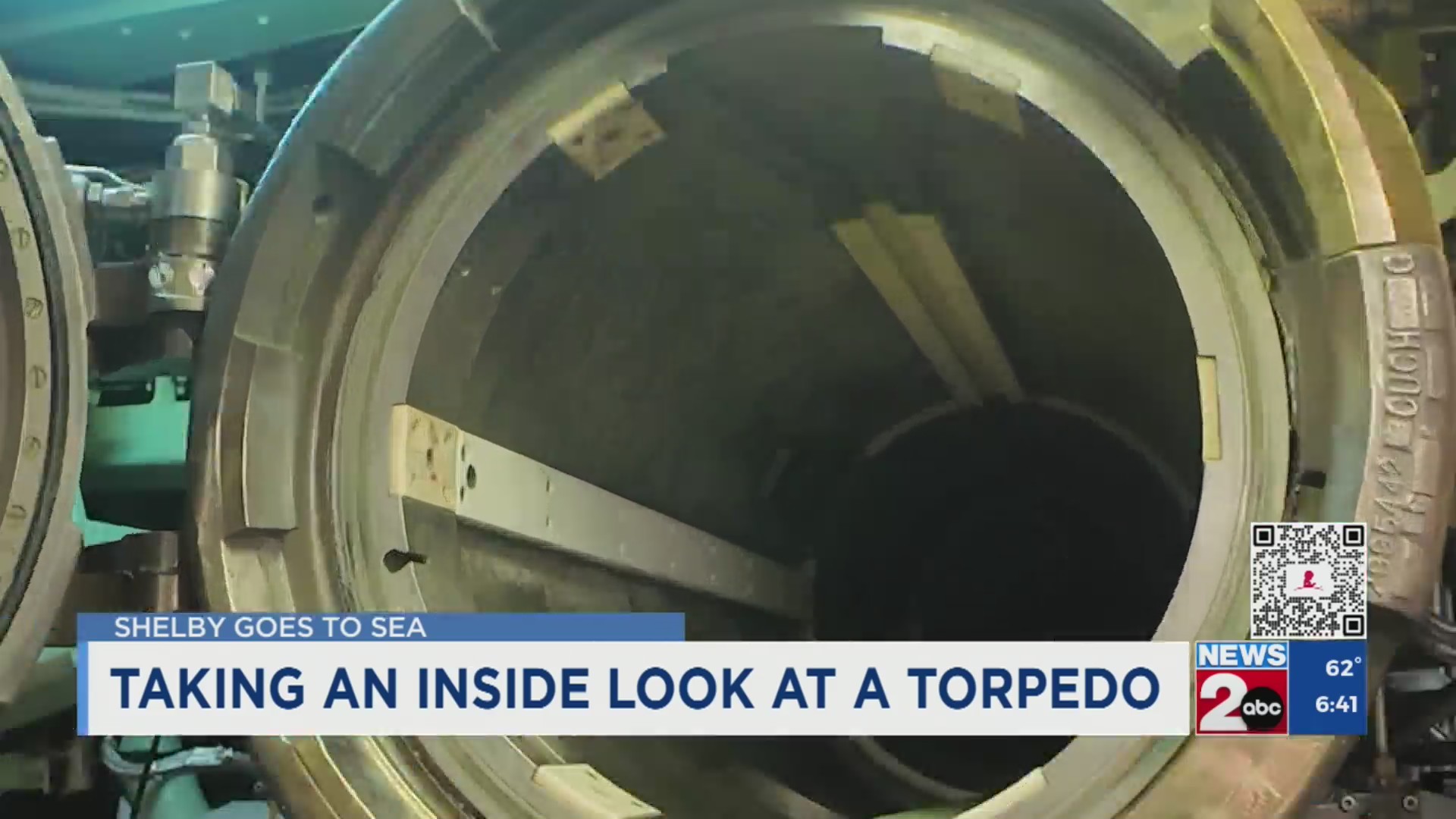 Shelby goes to Sea: Inside a torpedo