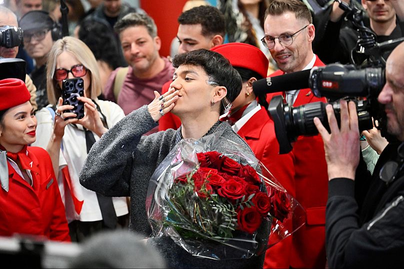 Austria's Eurovision winner JJ calls for Israel to be banned from contest