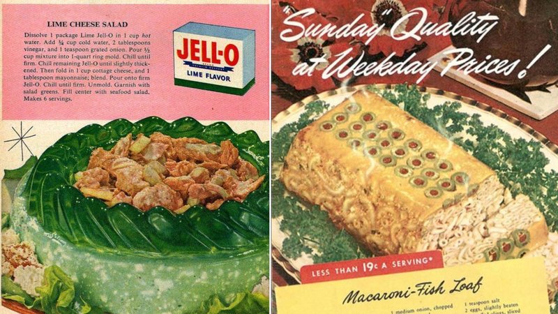 25 Interesting Vintage Recipes From When Supper Time Was... Creative