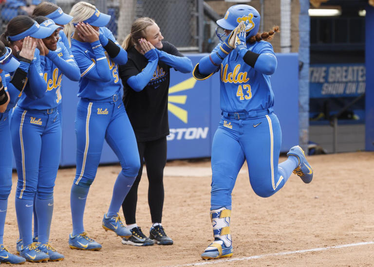 Bombs away: UCLA's Jordan Woolery, Megan Grant are a power duo unlike ...