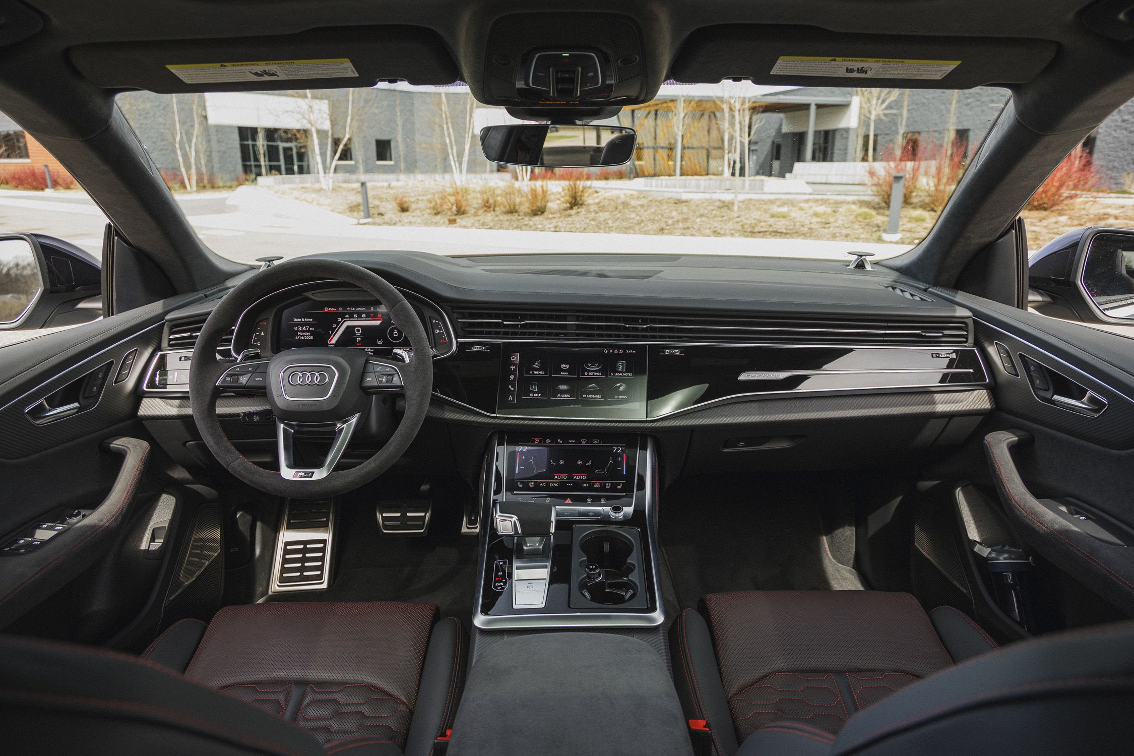 The 2025 Audi RS Q8 Performance Cabin Keeps It Classy