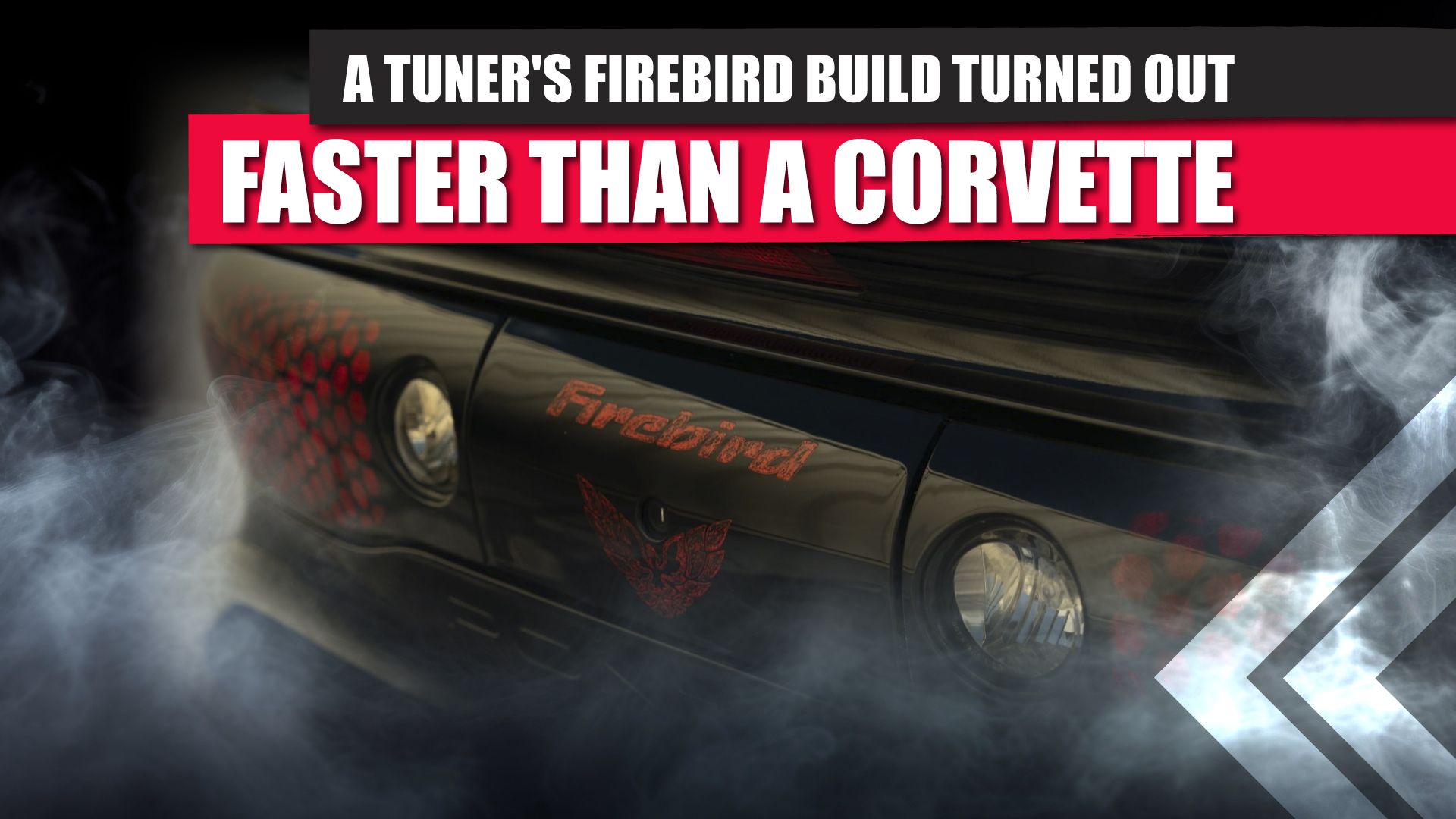 Pontiac Let A Tuner Build This Firebird, And It Was Faster Than A Corvette