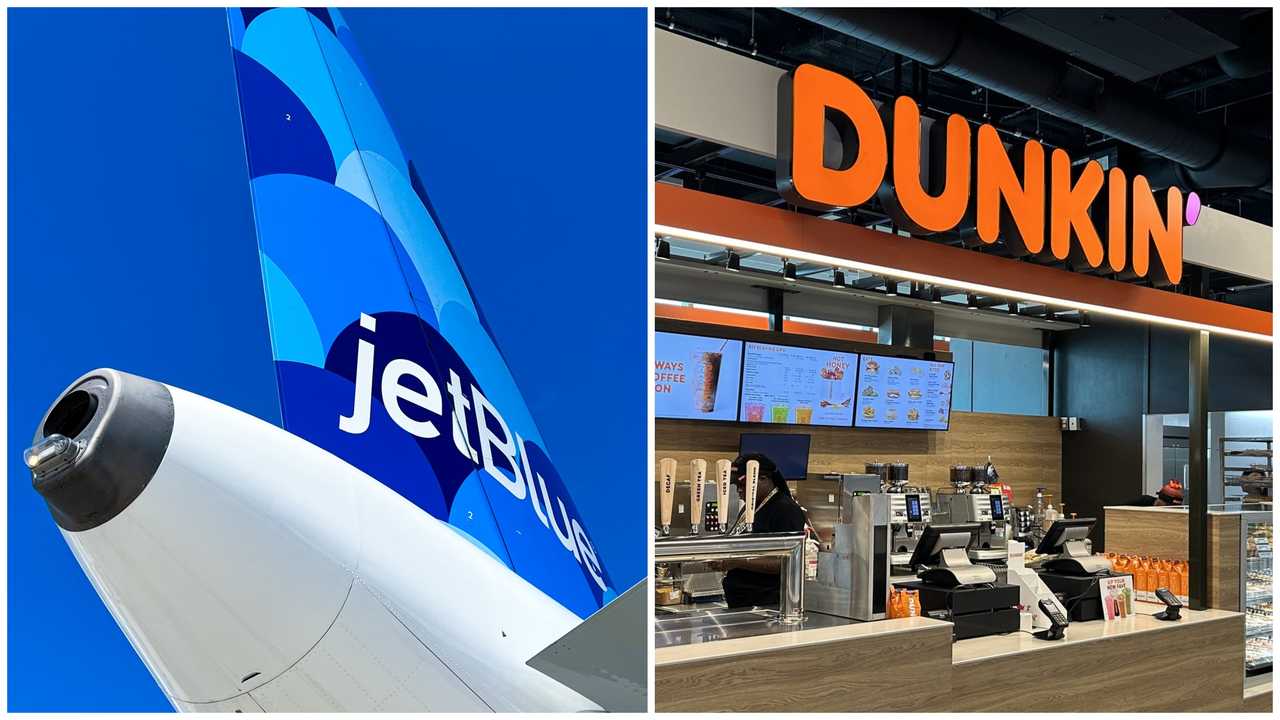 You Can Fly On JetBlue's New Dunkin'-Themed Plane: Here's How