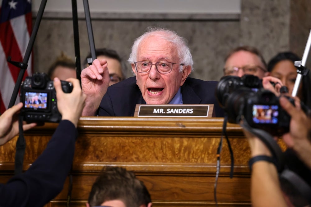 Bernie Sanders Says It's 'Wrong' To Add $150 Billion To 'Bloated ...