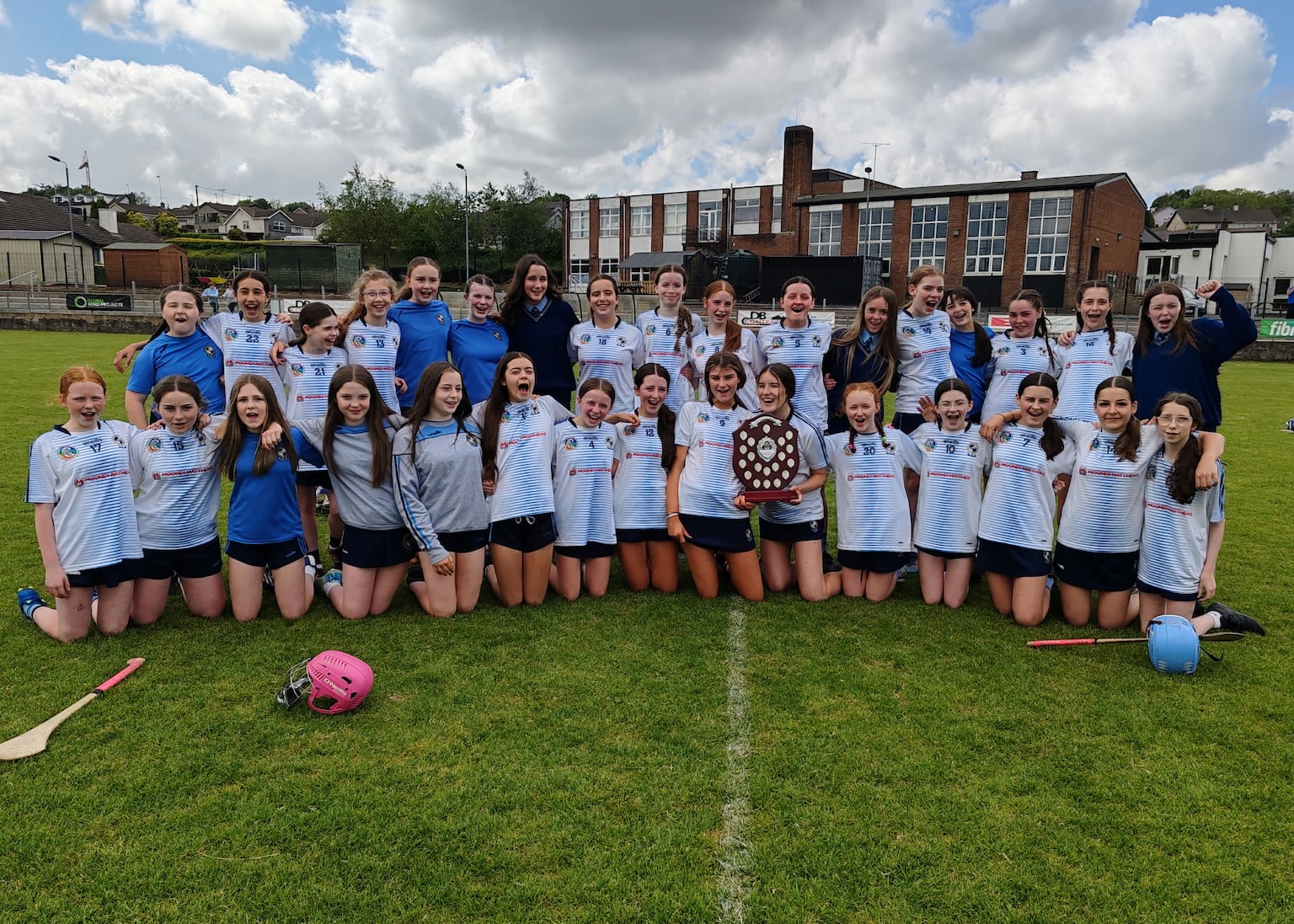 Rathmore camogs celebrate Lily Spence Shield success