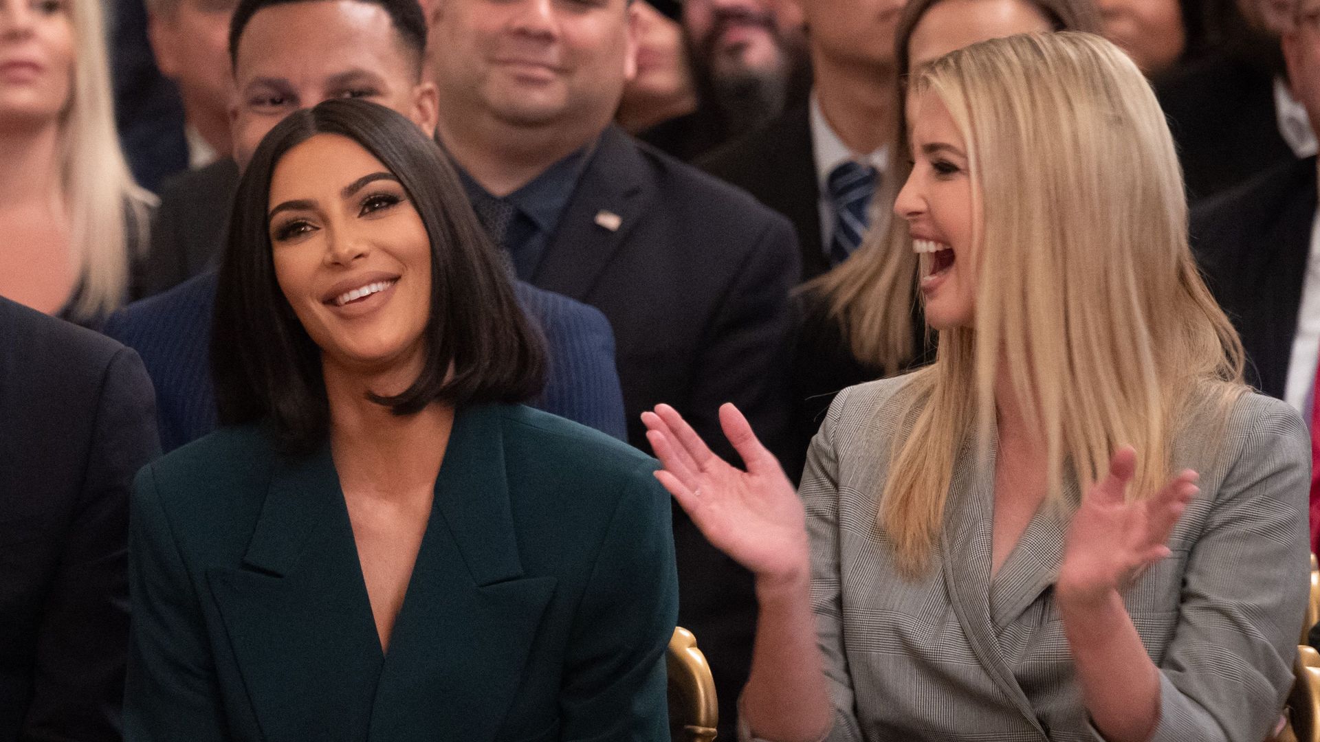 Ivanka Trump reacts to Kim Kardashian's law school graduation
