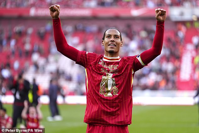 Revealed: The Liverpool legend who will hand Virgil van Dijk the ...