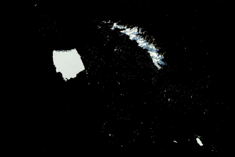 World’s largest iceberg having a meltdown